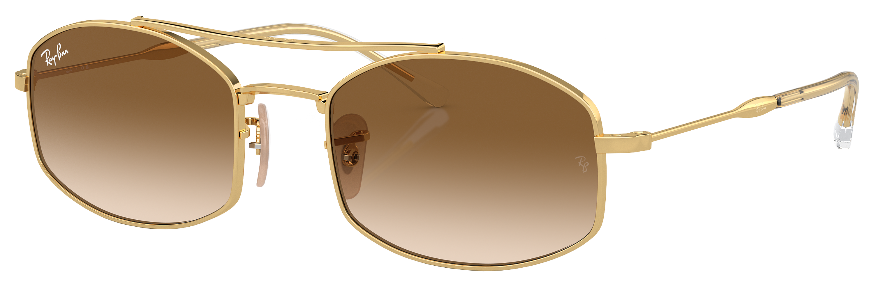 Ray-Ban RB3719 Gradient Glass Sunglasses | Mack's Prairie Wings